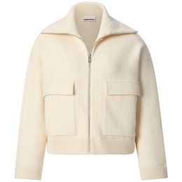 armedangels Damen-Hüftjacke L Naturweiß