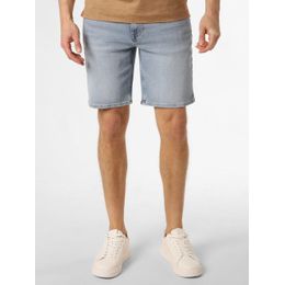 Tommy Hilfiger Jeansshorts Herren Baumwolle, light stone