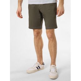 Tommy Hilfiger Shorts Herren Baumwolle gemustert, oliv