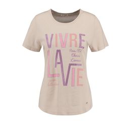 Key Largo T-Shirt 'Lf Vie' Damen Gr&ouml;&szlig;e M beige / lavendel / apricot / rosa