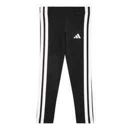 adidas Sportswear Sporthose Jungen Gr&ouml;&szlig;e 110 schwarz / wei&szlig;