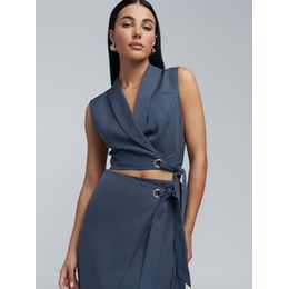 Bwldr Top 'MONTANNA' female Blue size 16
