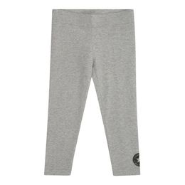 Converse Leggings M&auml;dchen Gr&ouml;&szlig;e 110/116 graumeliert