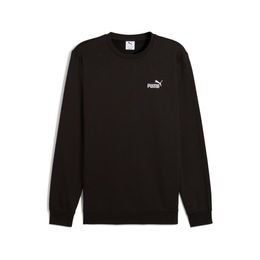 Puma Athletic Sweatshirt 'ESS No. 1' male Black size 4XL