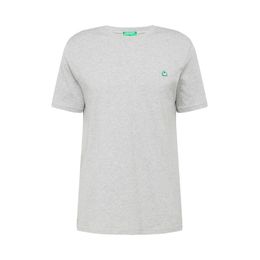 United Colors Of Benetton T-Shirt Herren Größe M graumeliert