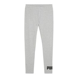Puma Leggings 'Ess No. 1' Damen Gr&ouml;&szlig;e XXXL hellgrau / schwarz