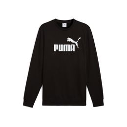 Puma Sportsweatshirt 'ESS No. 1' Herren Größe XL schwarz / offwhite