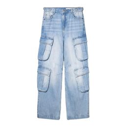 Bershka Jeans Damen Größe 32/34 blue denim