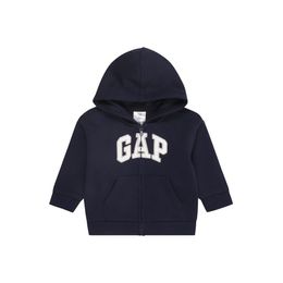 GAP Sweatjacke Jungen Größe 110 navy / offwhite
