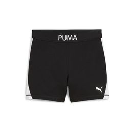 Puma Sportshorts 'Strong' Damen Gr&ouml;&szlig;e XL schwarz / wei&szlig;