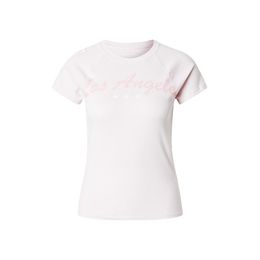 Hollister T-Shirt 'CHASE' Damen Gr&ouml;&szlig;e L rosa / altrosa / wei&szlig;