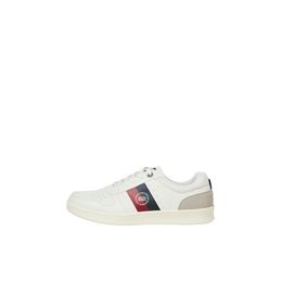 Jack & Jones JACK & JONES Sneaker 'JFWDANG' Herren Gr&ouml;&szlig;e 46 navy / dunkelrot / wei&szlig;