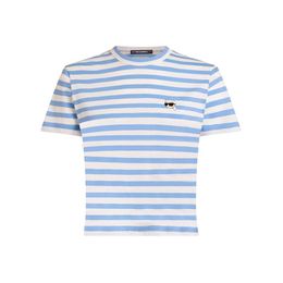 K by KARL LAGERFELD Karl Lagerfeld Shirt female Blue size XXL