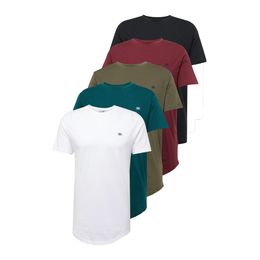 ABOUT YOU Shirts 'Dorian' Herren Gr&ouml;&szlig;e S t&uuml;rkis / khaki / wei&szlig;