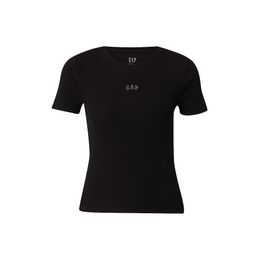 GAP T-Shirt Damen Gr&ouml;&szlig;e L schwarz / silber