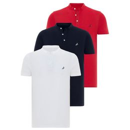 Moxx Paris Shirt male Blue, Red, White size M