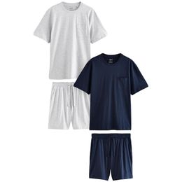 next Short Pajamas male Blue, Grey size XL