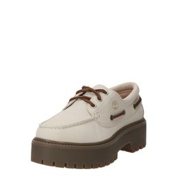 Timberland Schnürschuh Damen Größe 38 braun / weiß