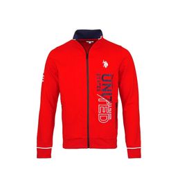 U.S. Polo Assn. Zip-Up Hoodie male Red size L
