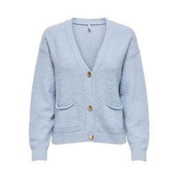 Only Strickjacke 'ONLALVILDA' Damen Größe XL hellblau