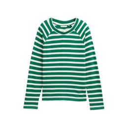 Tom Tailor Denim Shirt Damen Größe M grasgrün / weiß