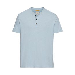Camel Active Shirt 'Henley' male Blue size 3XL