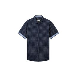 Tom Tailor Hemd Herren Größe XXXL beige / navy