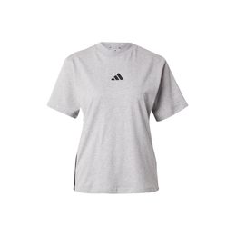 adidas Sportswear Sportshirt 'Essentials' Damen Gr&ouml;&szlig;e M grau / schwarz