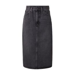 Levi's LEVI'S Rock 'High Rise Back Slit Skirt' Damen Größe 38 black denim