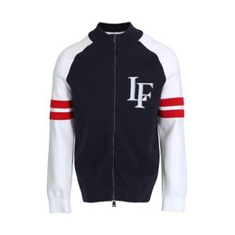 Lufian Knit Cardigan male Blue size S