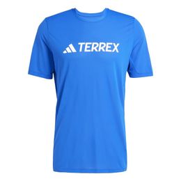 adidas terrex Funktionsshirt 'Multi Climacool Logo Tech' Herren Gr&ouml;&szlig;e XXXL himmelblau / wei&szlig;