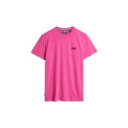 Superdry T-Shirt 'Essential' Herren Größe S navy / hellpink