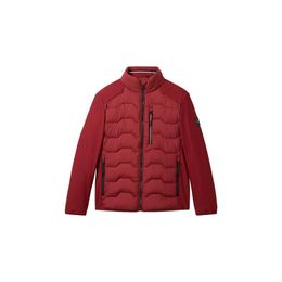 Tom Tailor Jacke Herren Größe L burgunder / schwarz