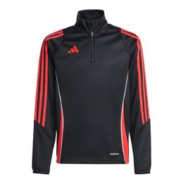 adidas Performance Sportsweatshirt 'Tiro 24' Jungen Größe 116 blutrot / schwarz