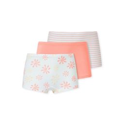 Schiesser Panty M&auml;dchen Gr&ouml;&szlig;e 128 apricot / wei&szlig;