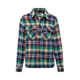 Blend Jacke Herren Größe L dunkelblau / braun / grün / weiß