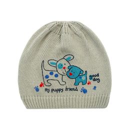 Aliap Beanie 'Hund' kids Grey size 80