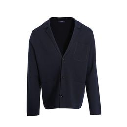 Lufian Knit Cardigan male Blue size M