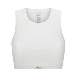 Schiesser Bustier ' Feinripp - Revival Paula ' Damen Gr&ouml;&szlig;e 85 offwhite