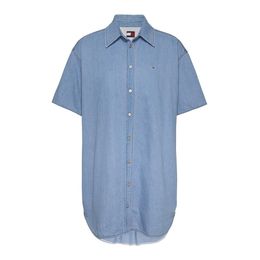 Tommy Jeans Kleid Damen Gr&ouml;&szlig;e 34 blue denim Winterkleid