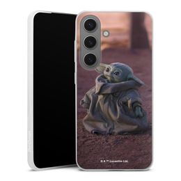 DeinDesign Galaxy S25 Handy Slim Case Silikon Handyh&uuml;lle transparent H&uuml;lle extra d&uuml;nn The Child Star Wars Baby Yoda Silikon Slim Case
