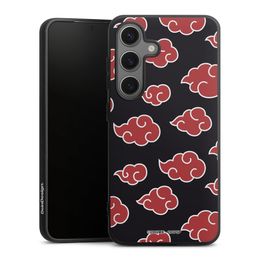 DeinDesign Galaxy S25 Handy Premium Silikon Hülle Handyhülle schwarz Case Naruto Shippuden Official Licensed Product Akatsuki Silikon Premium Case