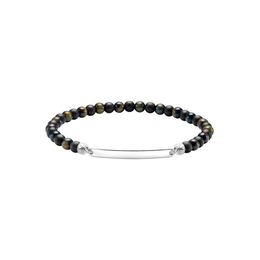Thomas Sabo Armband Herren Gr&ouml;&szlig;e 21 braun / schwarz / silber
