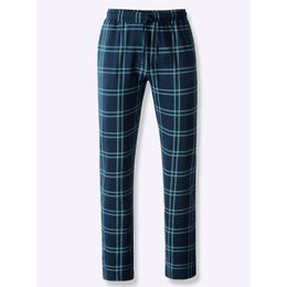 w&auml;schepur men Herren Hose lang, dunkelblau-kariert, Gr&ouml;&szlig;e 48/50