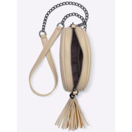 Heine Damen Tasche, Braun, Abendtaschen, Material: Polyurethan
