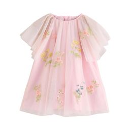 next Kleid Mädchen Größe 128 mischfarben / pink