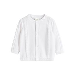 next Knit Cardigan girl White size 6-9 mths