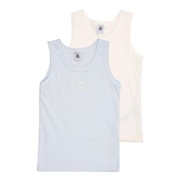 Petit Bateau Undershirt boy Blue, White size 6