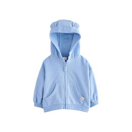 next Zip-Up Hoodie girl Blue size 3-6 mths
