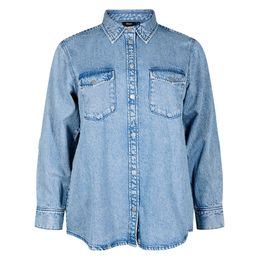 ZIZZI Bluse 'CADAMI' Damen Gr&ouml;&szlig;e L hellblau
